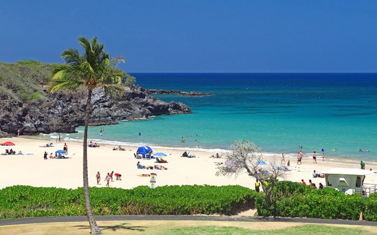 Snorkeling Hapuna Beach - The Good Stuff Is A Bit Of A Swim
