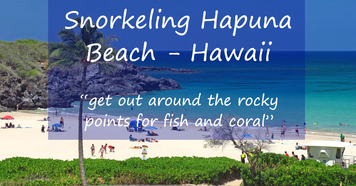 Hapuna Beach Map